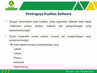 Pertemuan 1 Konsep Dasar Testing | PDF