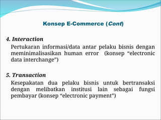Pertemuan1OK (2).ppt pengenalan E-Commerce sistem informasi akuntansi | PPT