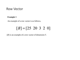 Introduction to Matrix | PPT