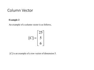 Introduction to Matrix | PPT