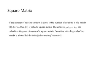 Introduction to Matrix | PPTX