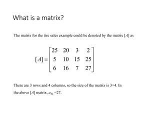 Introduction to Matrix | PPTX