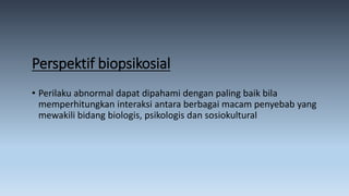 Pertemuan 1 pengantar psikologi abnormal | PPTX