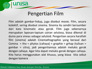 Pertemuan 1 pengantar unsur film | PPT