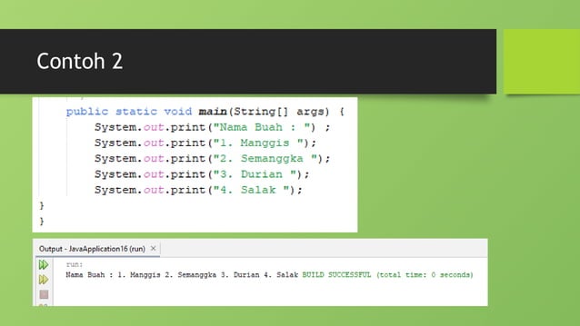 Pertemuan 1 Pengenalan Java djfjdfjdhfjd | PPT