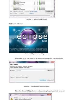 Pertemuan 1 pengenalan mobile programming | PDF