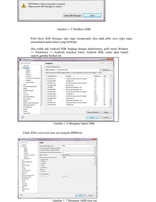 Pertemuan 1 pengenalan mobile programming | PDF