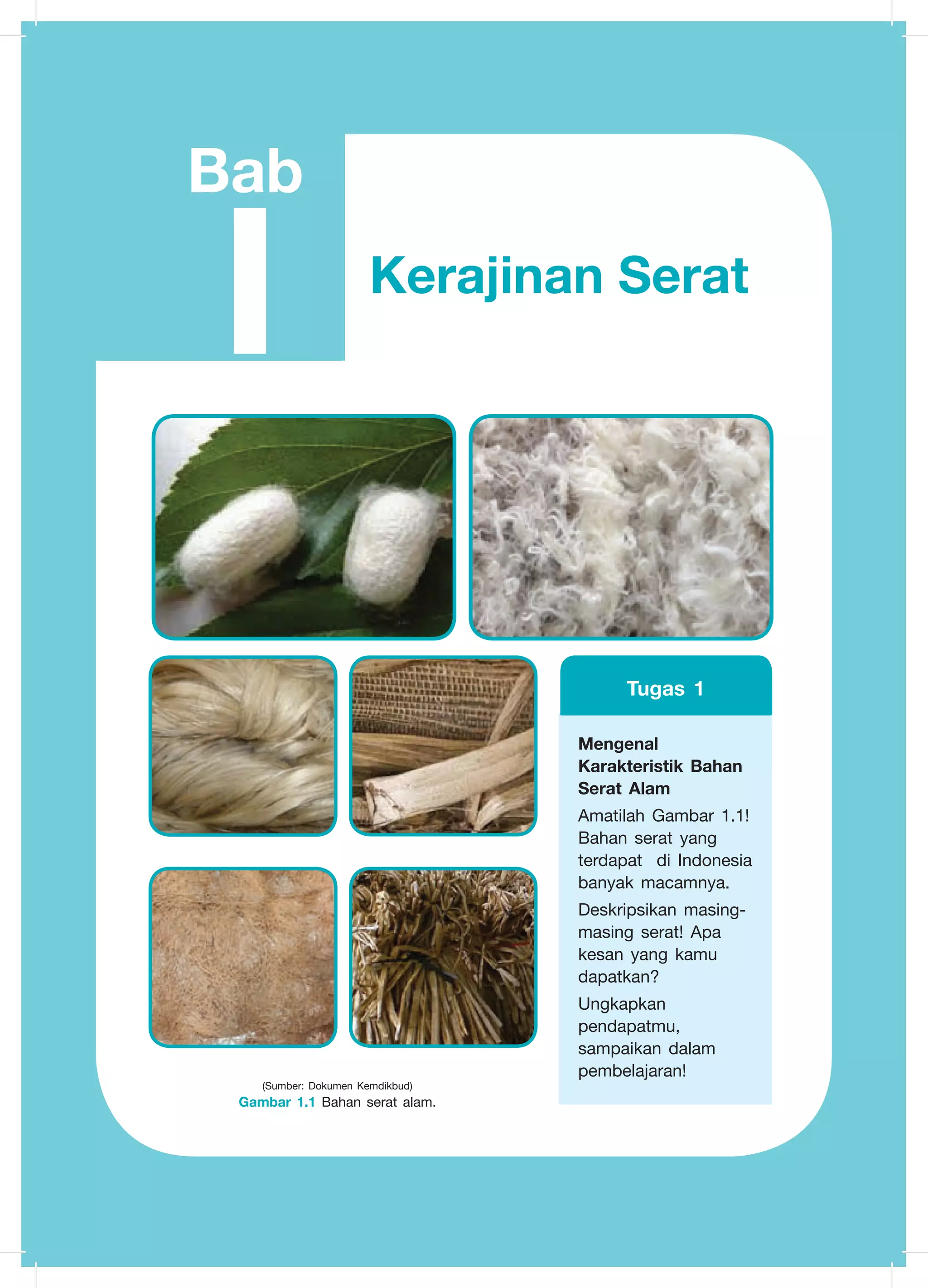Pertemuan 1 (pengertian, jenis dan karakteristik serat) | PDF | Free ...
