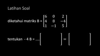 Transpose matriks dan jenis jenis matriks aljabar linear dan matriks ...