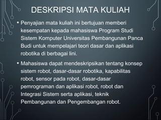 Pertemuan 1 robotika komputer | PPT