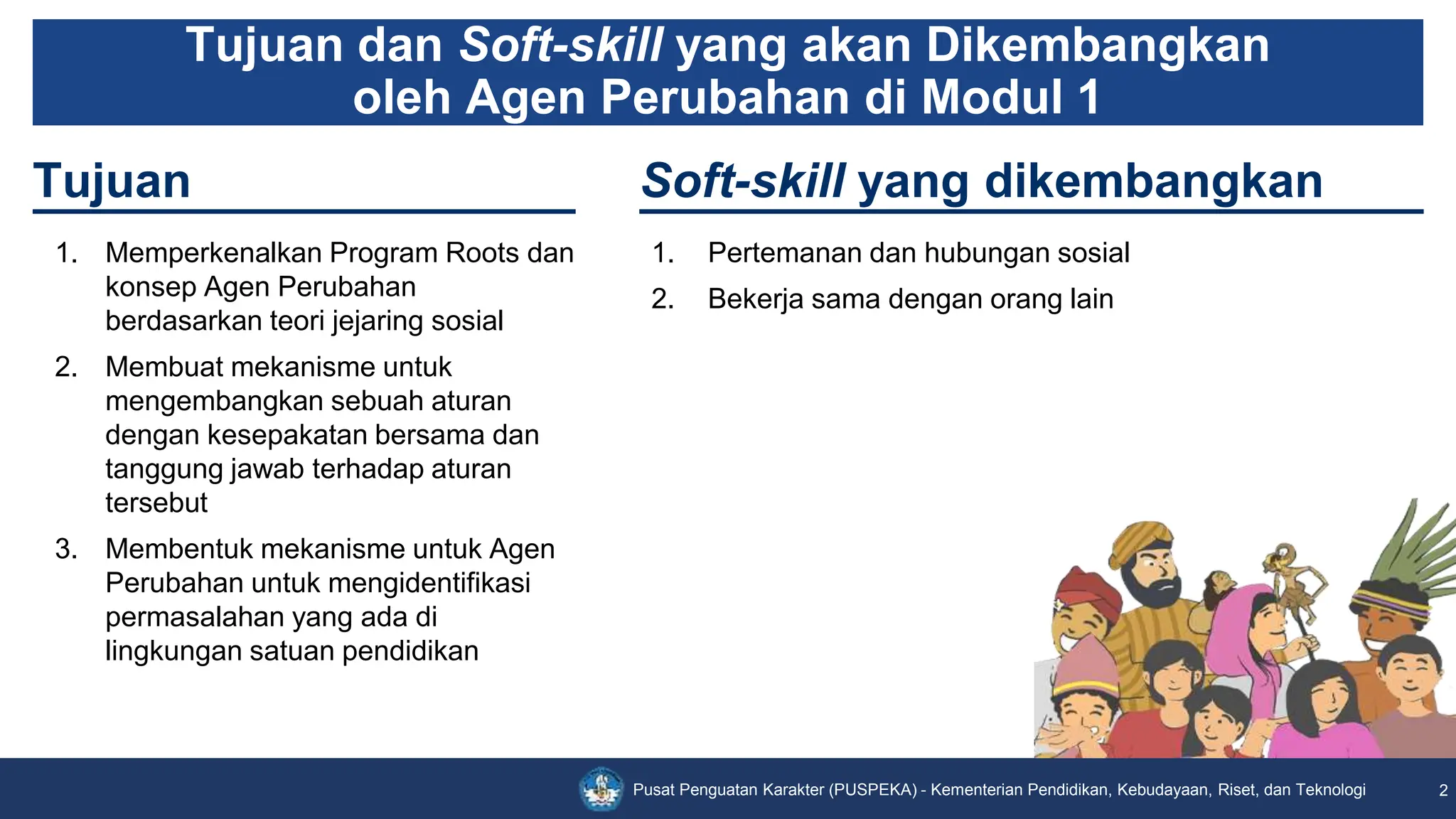 Roots 1 - pengenalan awal program roots untuk diterapkan disekolah | PPTX
