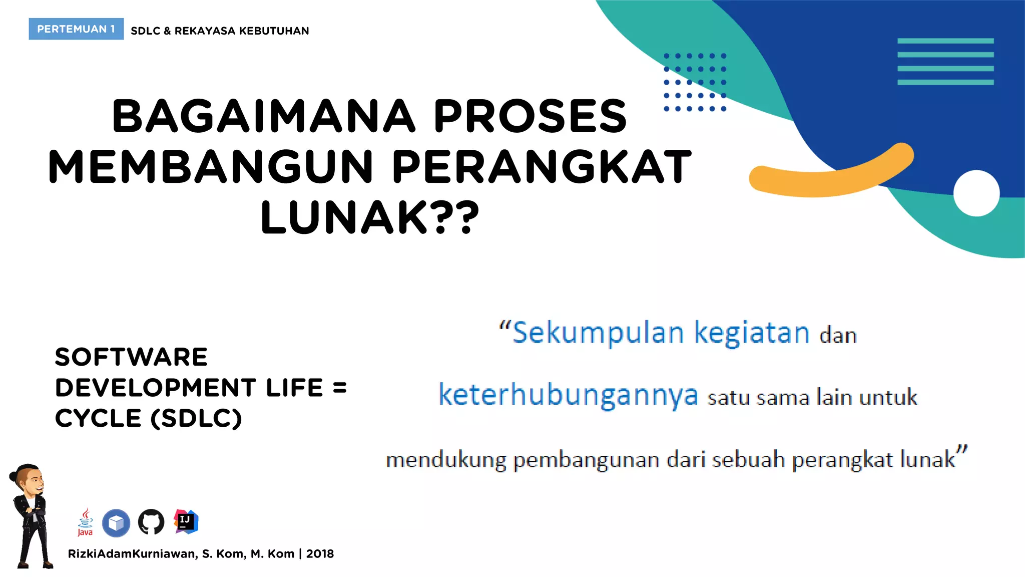 [PBO] Pertemuan 1 (teori) - analisis dan perancangan sistem dengan metodologi berorientasi objek ...