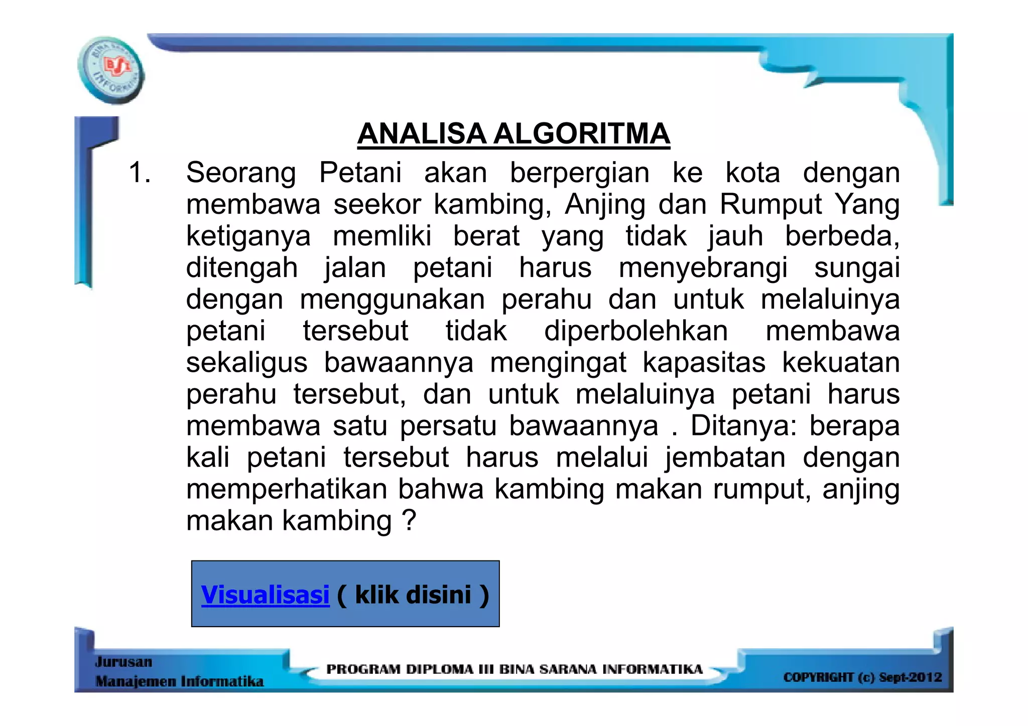 Konsep Algoritma | PPT