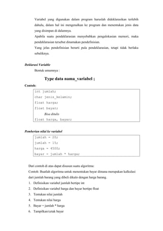 Intruksi Fundamental | DOC
