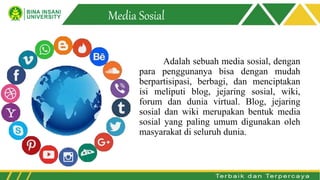 Pertemuan2 Etika Sosial Media | PPTX