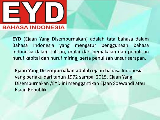 EYD | PPT
