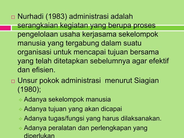 Pertemuan 2. Lanjutan Konsep Administrasi dan Supervisi Pendidikan.ppt