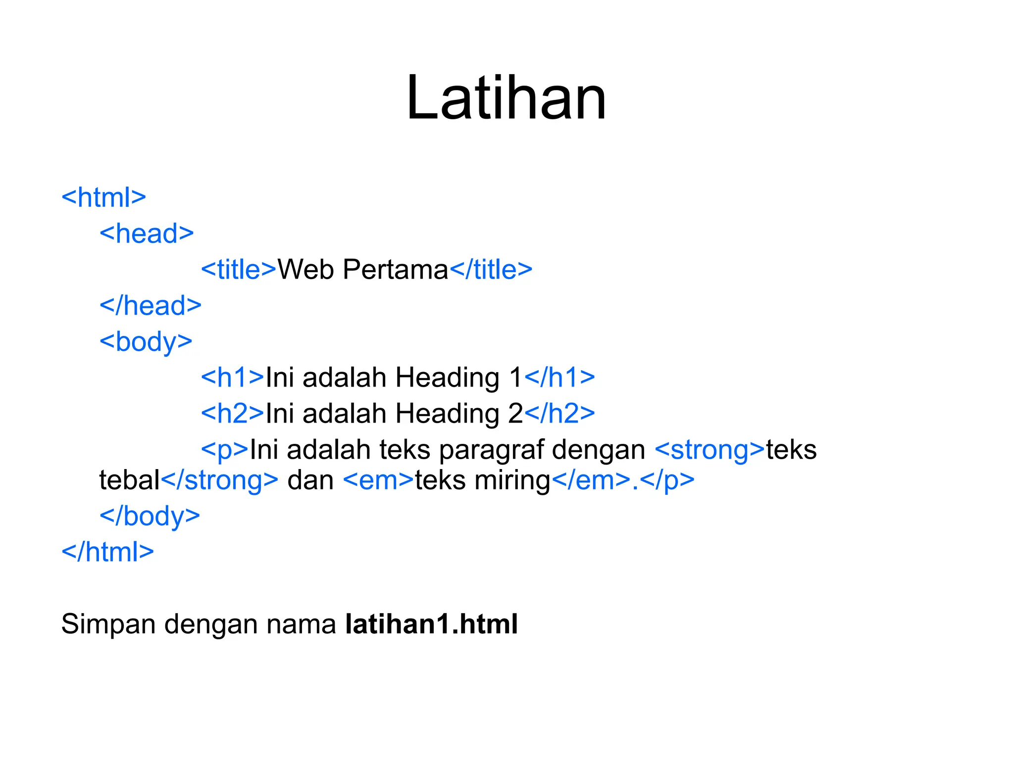 Materi Dasar-Dasar HTML (struktur, elemen, tabel, formulir).pptx