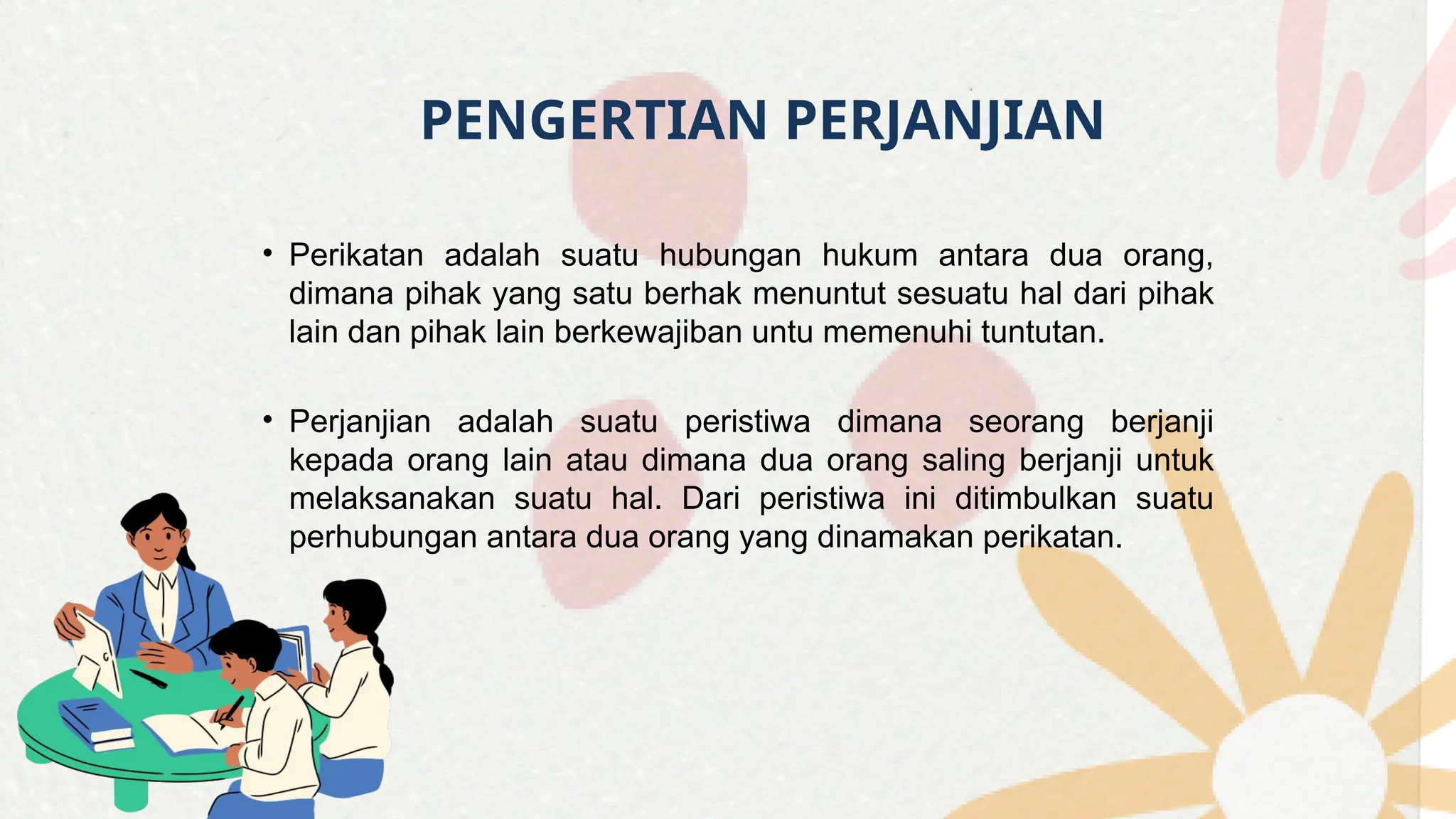 PERTEMUAN 2.pptx hukum perikatan dan perjanjian | PPTX