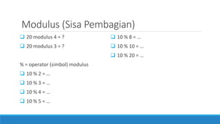 Pertemuan 2 ~ Flowchart | PPT