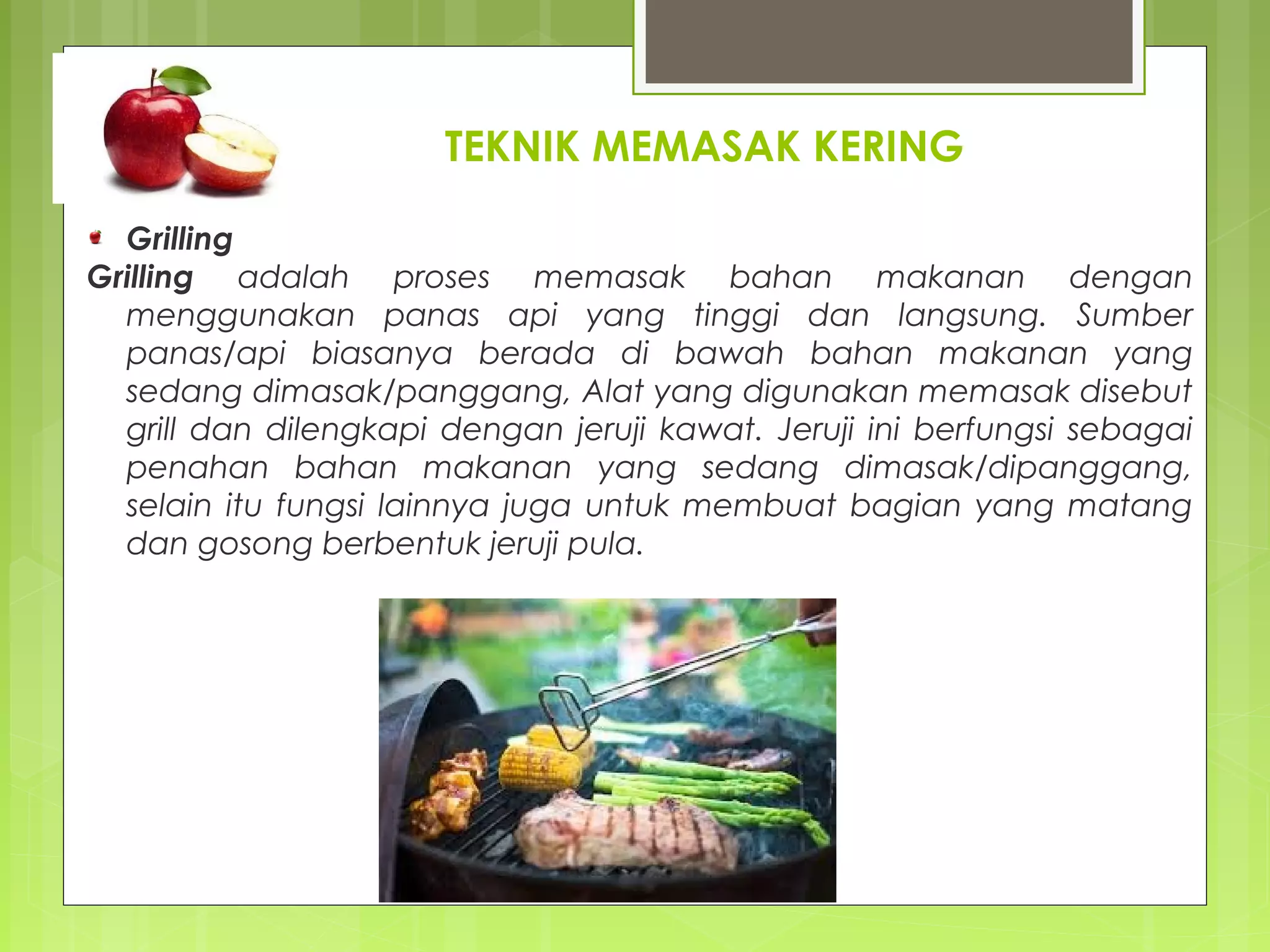 Pertemuan 2 Gizi Kulinari - Teknik Dasar Pengolahan Makanan dan ...