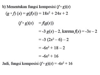 Komposisi Fungsi - Konsep Komposisi Fungsi | PPTX