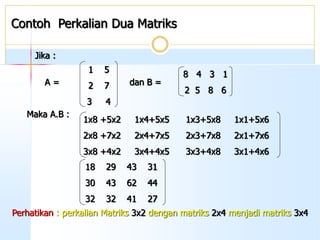 Pertemuan 2 - Matriks dan Operasinya.ppt