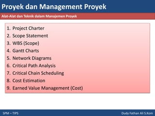 Software Project Management - Pengenalan Manajemen Proyek | PPT