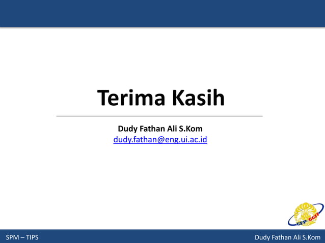 Software Project Management - Pengenalan Manajemen Proyek | PPT