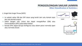 Pertemuan 2 - Perancangan Listrik 1 - Pengenalan dan Penjelasan Jenis ...