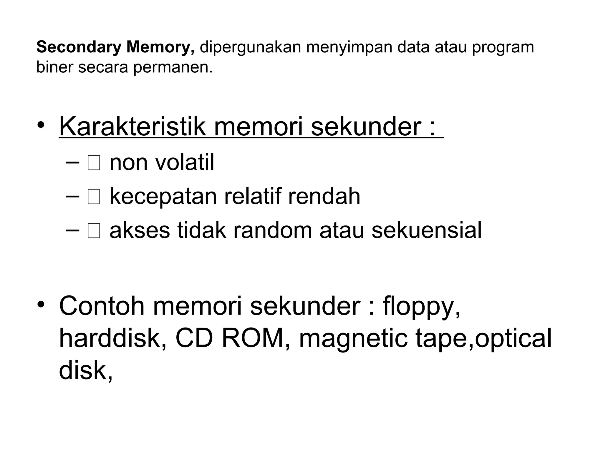 Pertemuan 2 3 (bab ii sistem komputer) | PPT