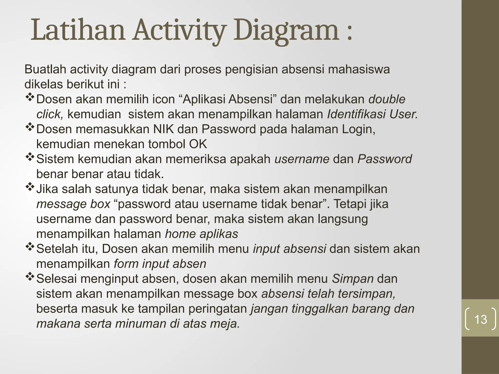 Pertemuan 25 Activity Diagram dan contoh.ppt