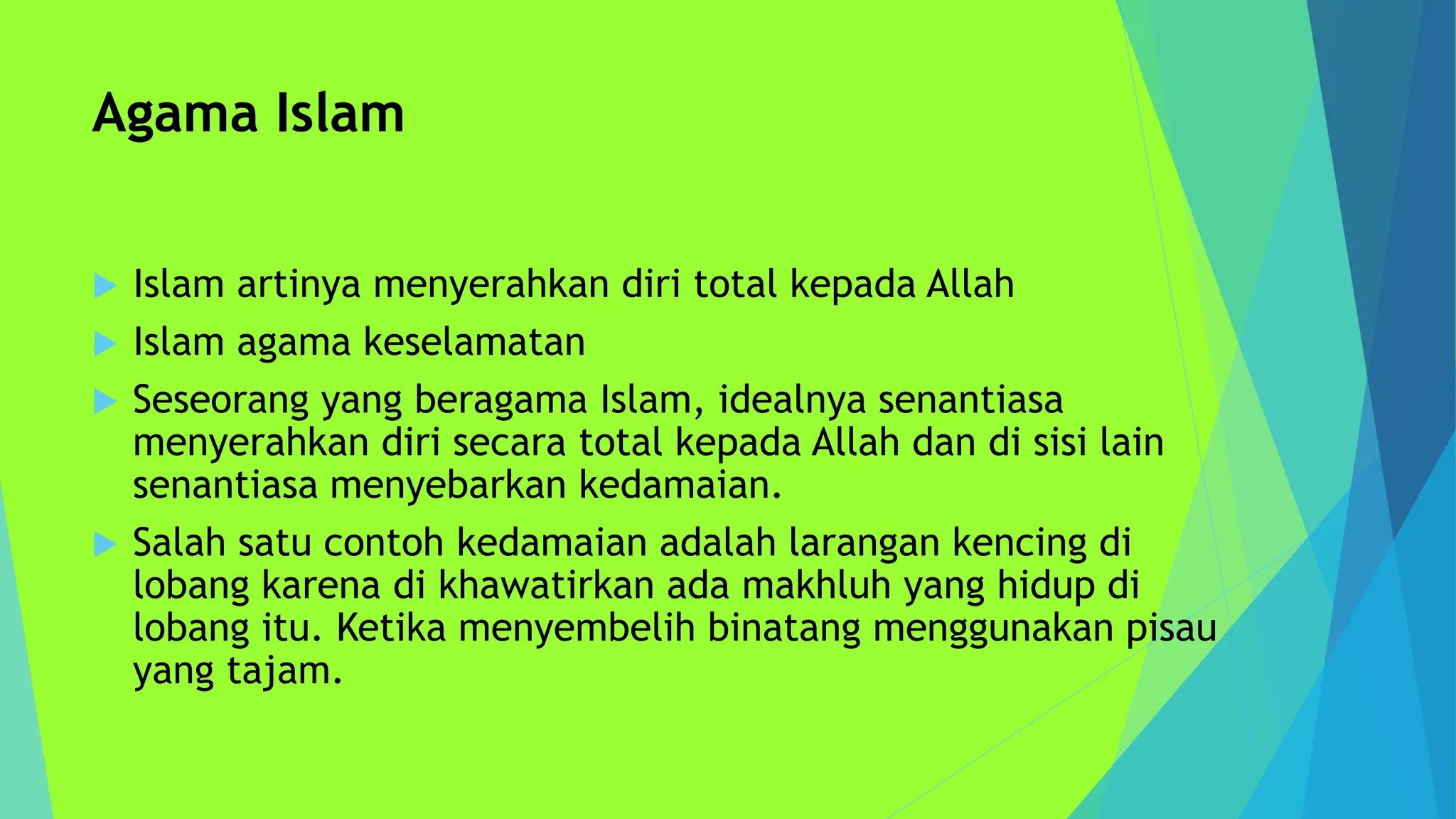 Konsep Agama dan Manusia dalam menjalani kehidupan | PPTX