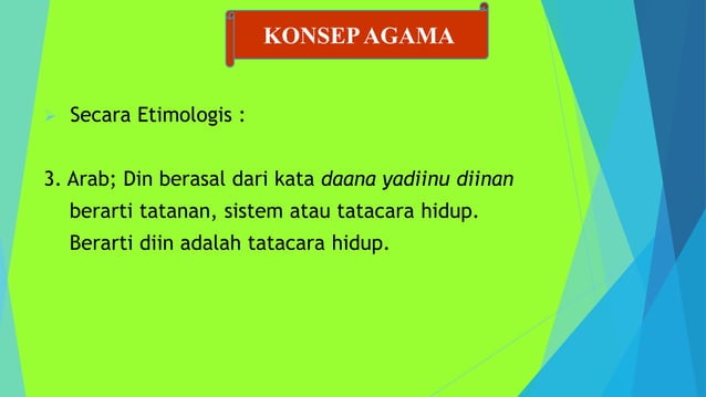 Konsep Agama dan Manusia dalam menjalani kehidupan | PPTX