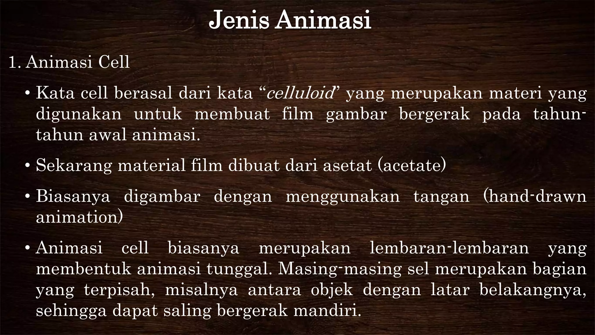 Pertemuan 2 animasi dasar | PPSX