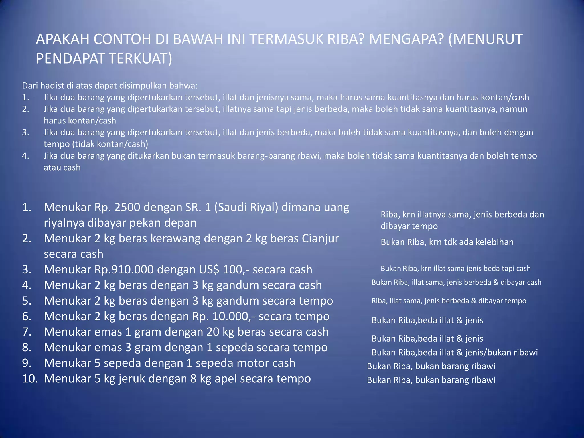 Tafsir ayat ayat riba | PPT