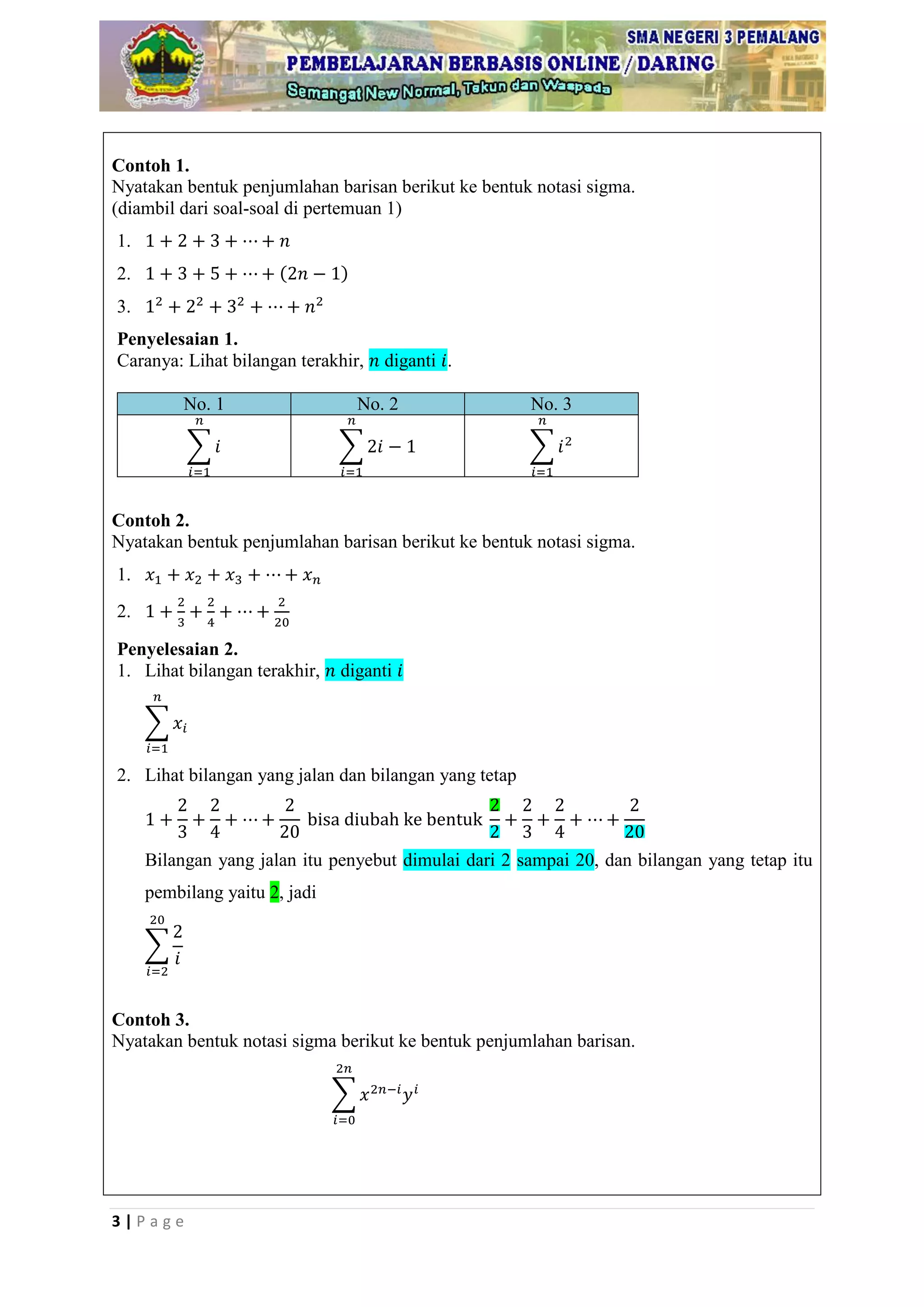 Pertemuan 2 bab 1 induksi matematika | PDF