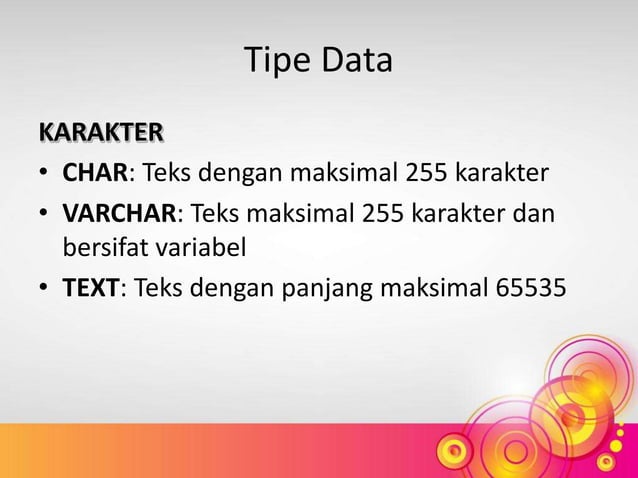 Pertemuan tentang DDL DML dan praktikum system basis data MYSQL | PPT Pertemuan tentang DDL DML dan praktikum system basis data MYSQL | PPT