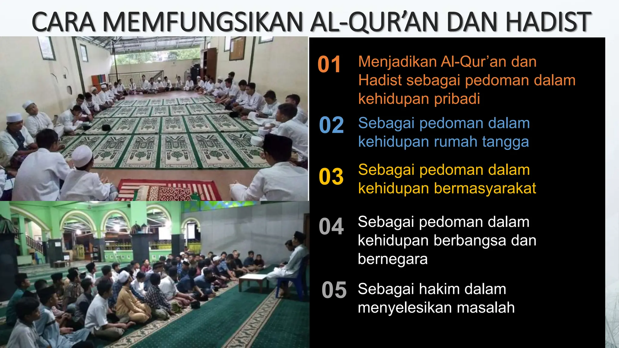 PERTEMUAN 2 (FUNGSI AL QUR'AN DAN HADITS).pptx