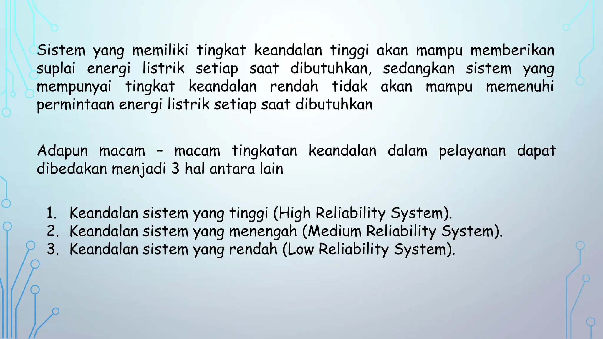 PERTEMUAN 2 KEANDALAN SISTEM DISTRIBUSI.pptx