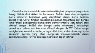 PERTEMUAN 2 KEANDALAN SISTEM DISTRIBUSI.pptx