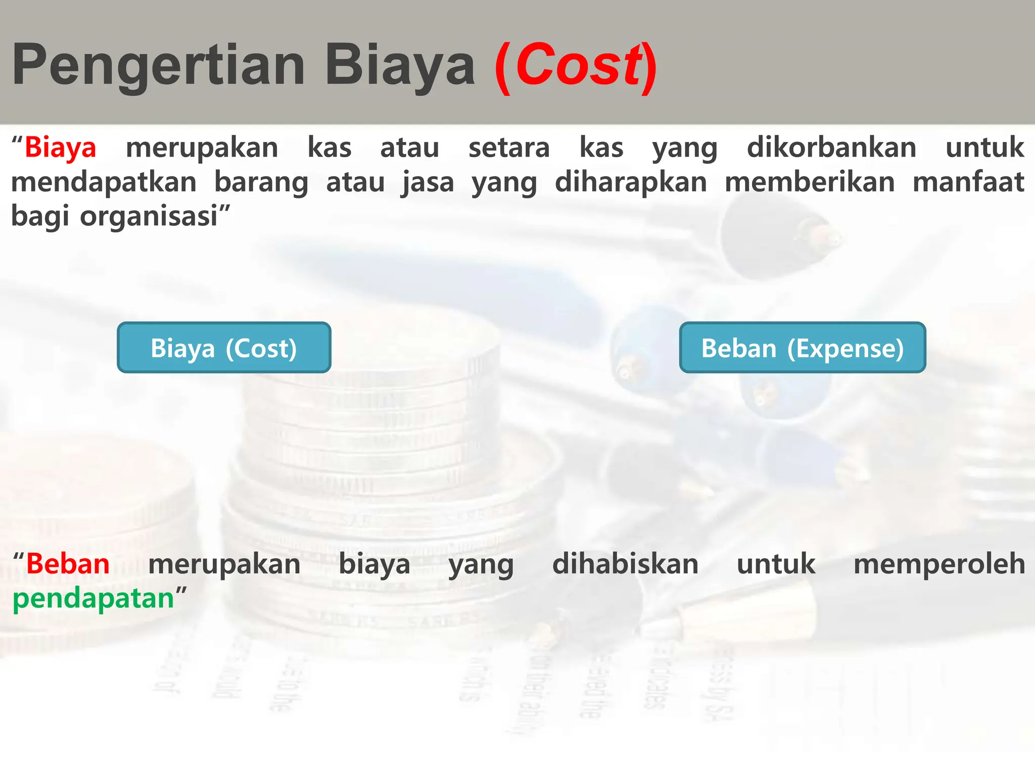 Konsep Biaya - Akuntansi Manajemen - Konsep biaya dalam akuntansi ...