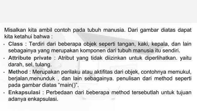 Pertemuan 2 Konsep Dasar Pemrograman OOP | PPT