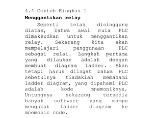 Pertemuan2 ladder diagram d | PPT