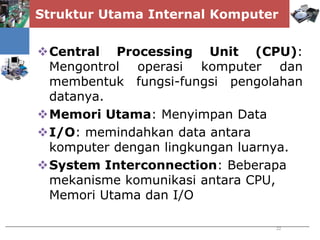 Pertemuan 2 orkomr_struktur__fungsi_komputer | PDF