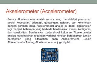 Pertemuan 2 Pengertian, Jenis dan Elemen Unit Pemroses Sensor, actuator ...