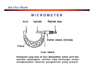 PERTEMUAN 2_PENGERTIAN PENGUKURAN DAN CARA PERAWATAN ALAT UKUR | PDF
