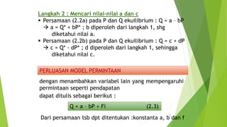Pertemuan 2 Permintaan, penawaran, dan keseimbangan pasar 2.ppt