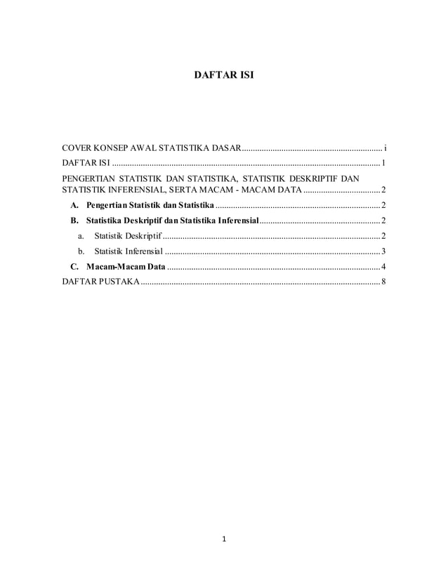 Pertemuan 2 (statistik, statistika, macam data) | PDF