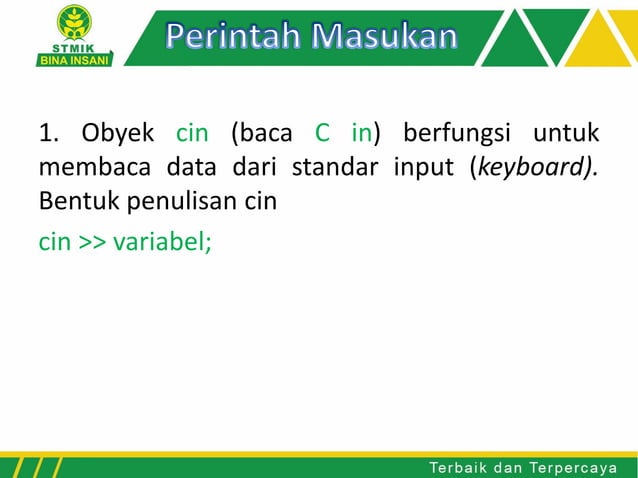 Pertemuan 2 Variabel Konstanta dan Tipe Data | PDF